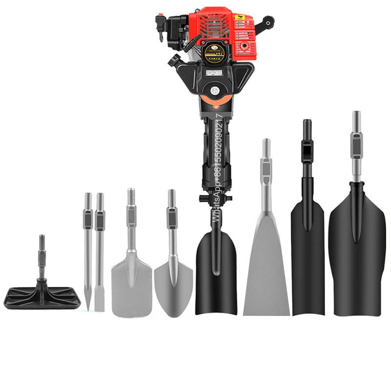 Gasoline-pick-tree-digger-broken-root-and-soil-ball-small-excavator-dig ...