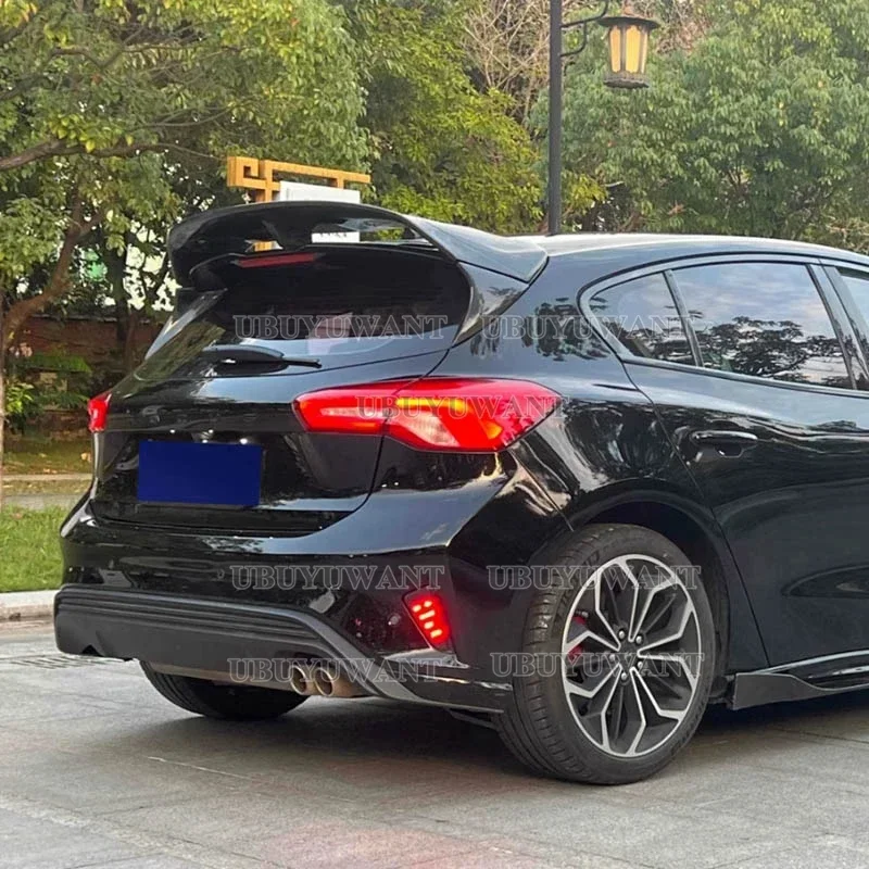 For-Focus-ST-Line-Hatchback-Sports-Spoiler-Extension-Cap-Tail-ABS ...