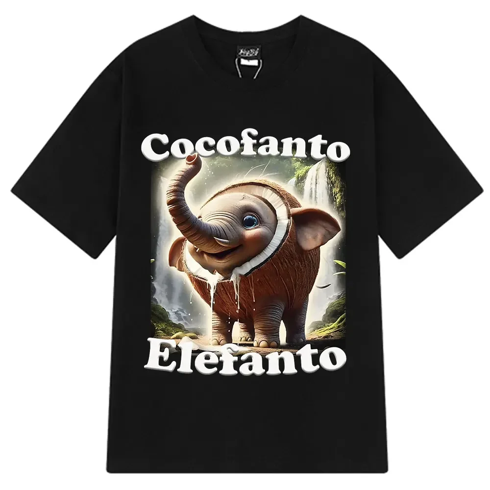 Cocofanto Elefanto Funny Italian Brainrot Meme T-Shirt: Real Wear, Real ...