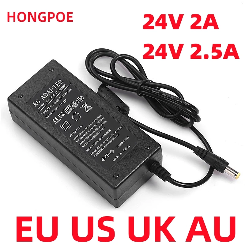 AC-DC-24V-Power-Supply-Adapter-2A-24V-2-5A-220V-To-24V-Universal ...