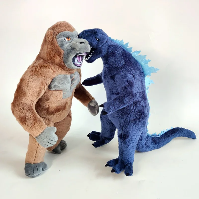 30cm-Godzilla-Vs-Kong-Anime-Plush-Toy-King-of-The-Monsters-Godzilla ...