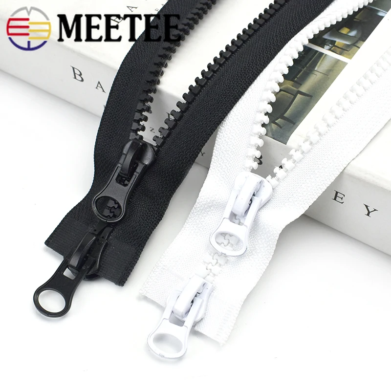 60-300cm-5-Resin-Zippers-Double-Slider-Open-End-Two-way-Decorative-Zips ...