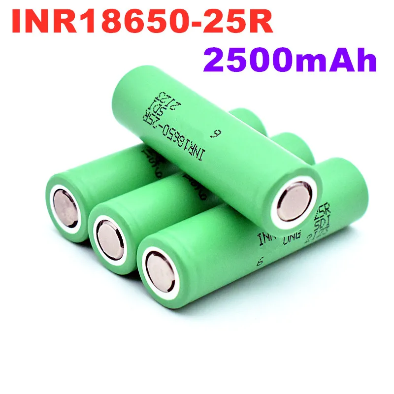 100-INR18650-25R-1865-2500Mah-3-7-18650-Batterij.jpg