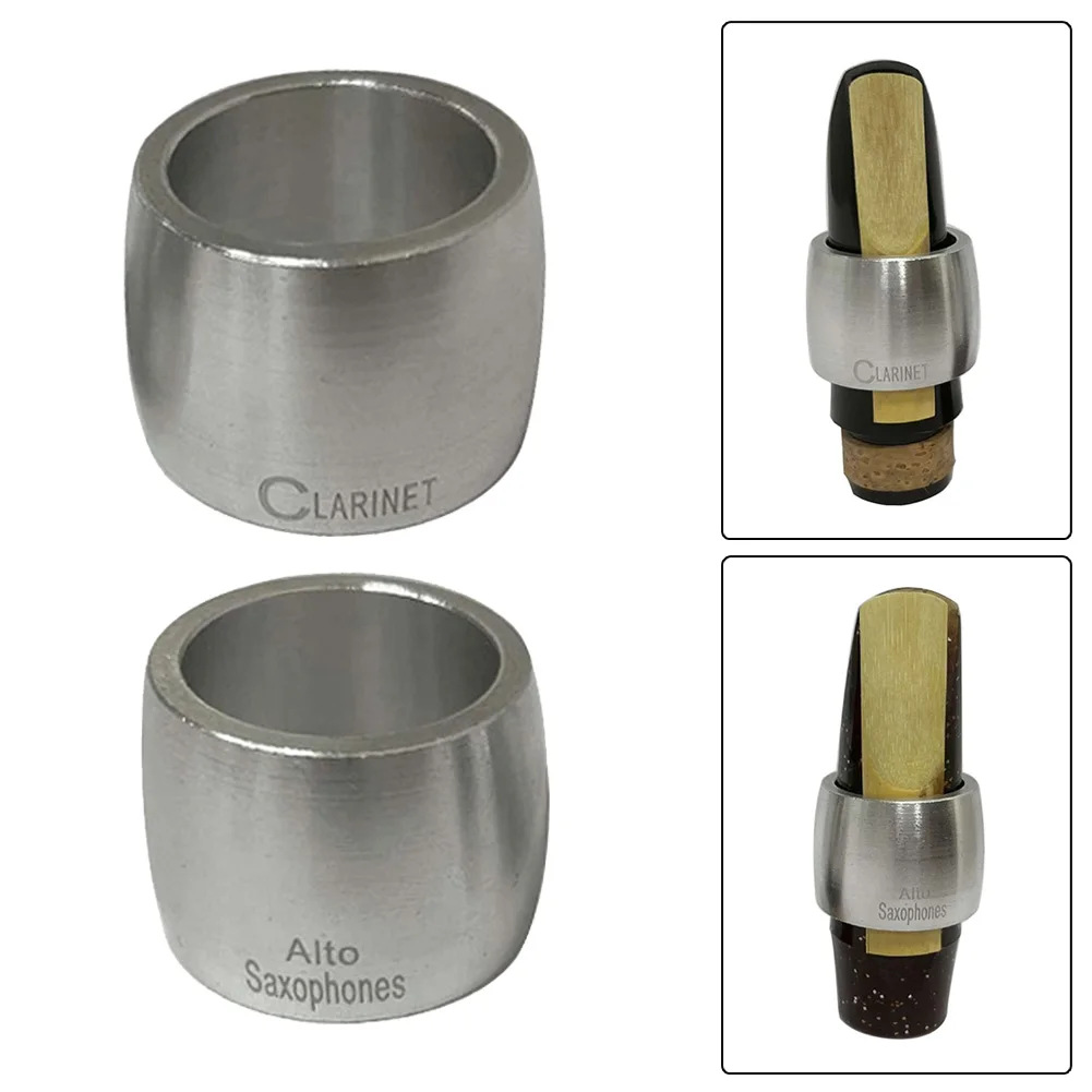 1pc-Saxophone-Mouthpiece-Ligature-Reed-Clip-Clamp-Metal-Ring-For-Alto ...