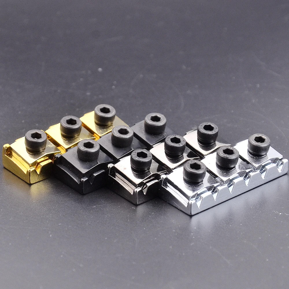 Electric-Guitar-Tremolo-System-Bridge-Locking-Nut-String-Lock-42MM-43MM ...