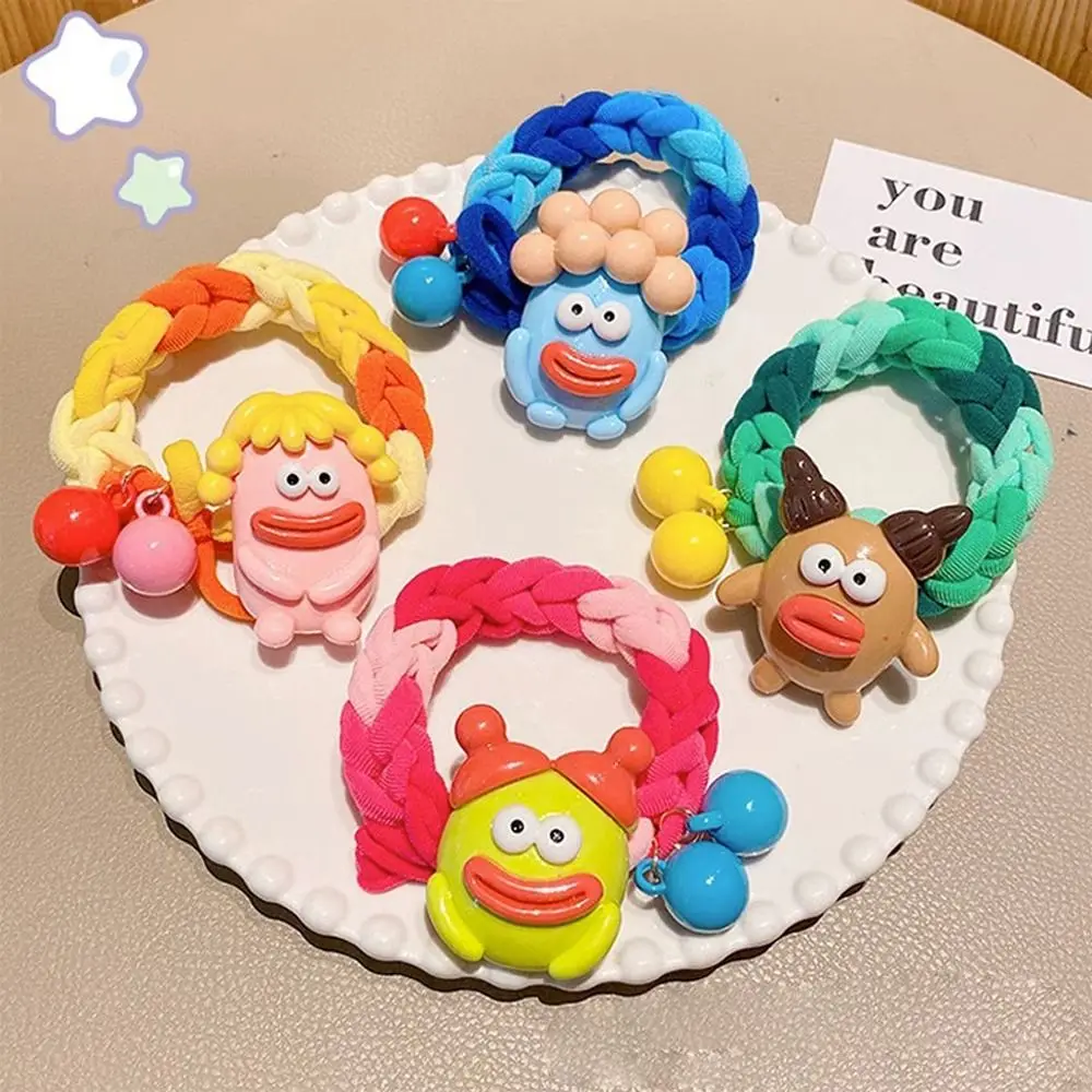 Ball-Beads-Cartoon-Doll-Hair-Rope-Weave-Rope-Elastic-Ugly-Doll-Hair ...