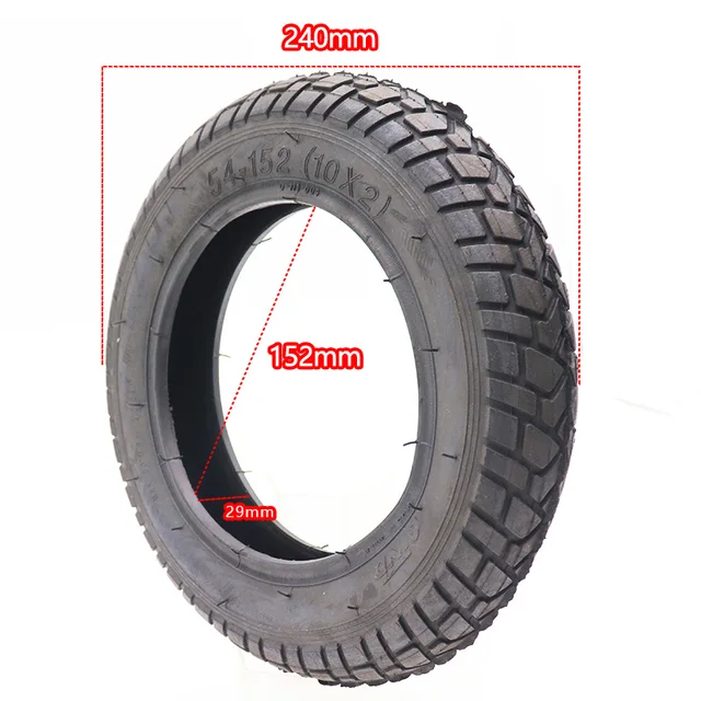 10x2(54-152) Inner Outer Tyre 10*2 Tube Tire For Scooter, 58% OFF