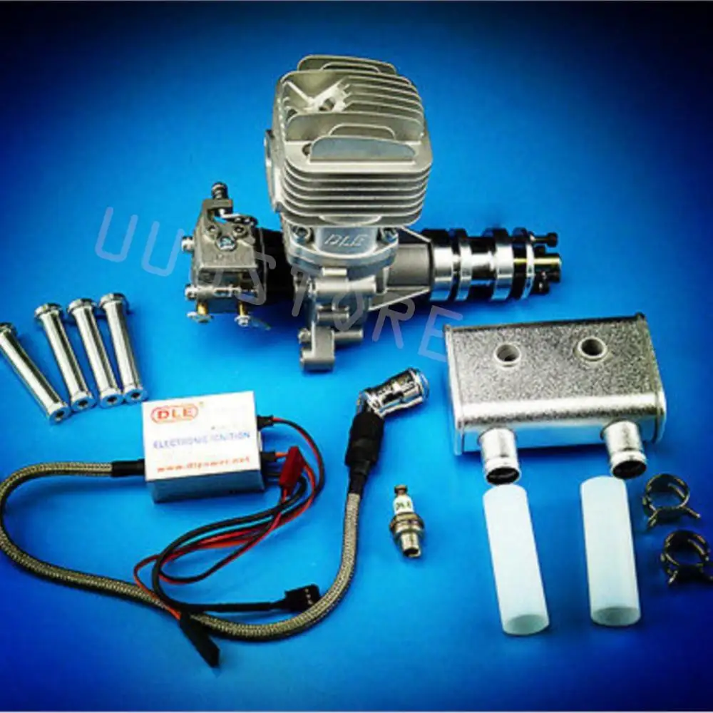 New-DLE-Gasoline-Engine-DLE35RA-Rear-Exhaust-35CC-For-RC-Plane-Fixed ...