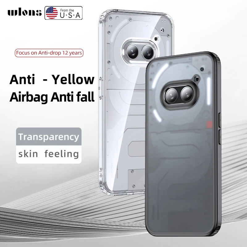 Matte Frosted & Transparent ice Crystal Shockproof Case for Nothing ...