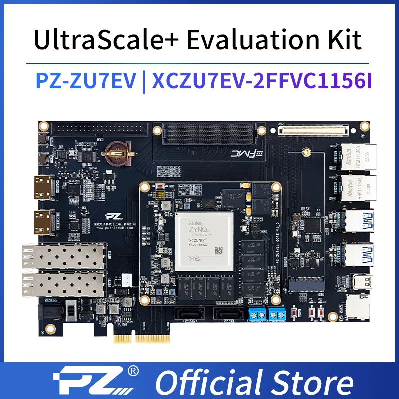 Puzhi-ZU7EV-Evaluation-Kit-Xilinx-ZYNQ-UltraScale-XCZU7EV-FPGA ...