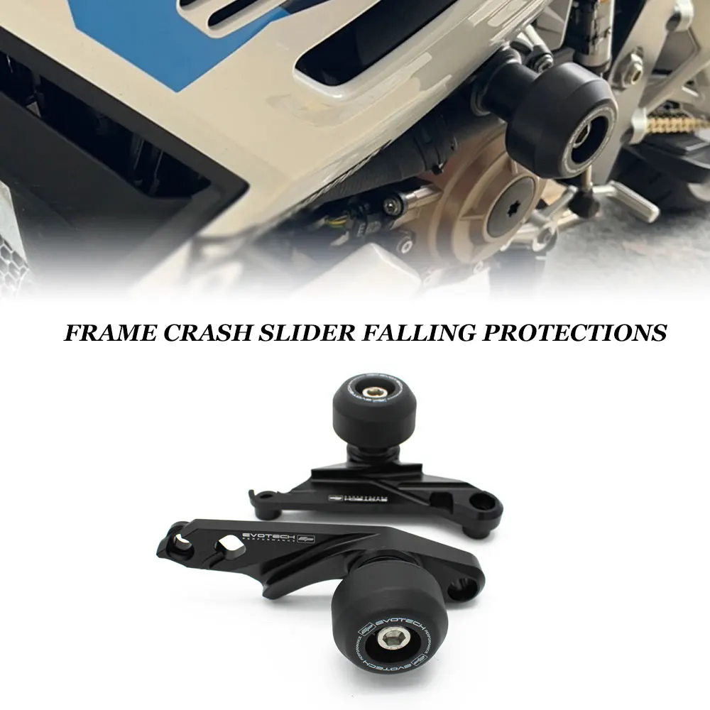 Motocicleta CNC Falling Protection Frame, Slider Fairing Guard, Bater ...