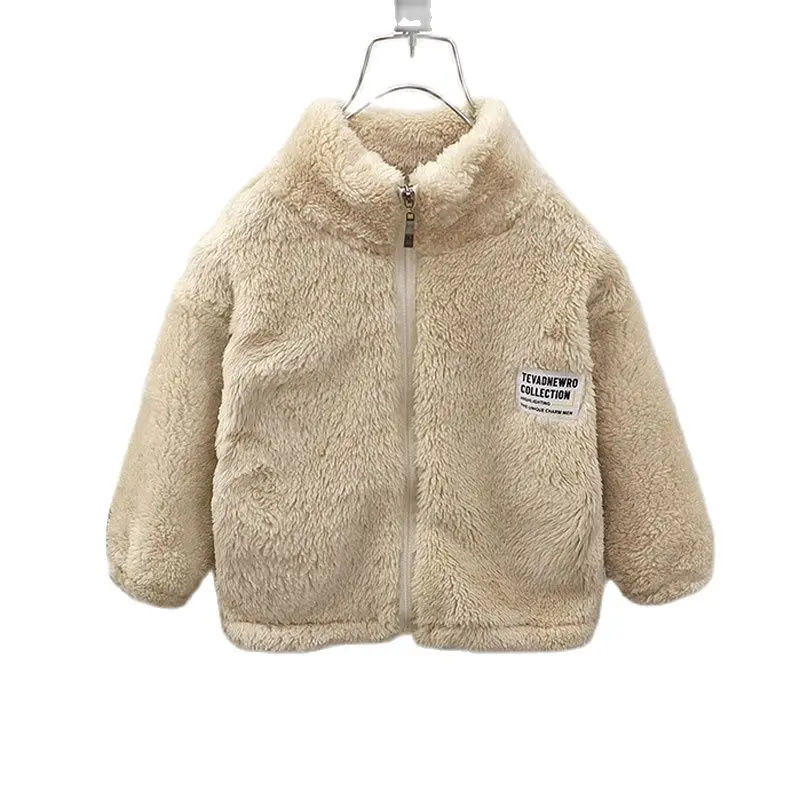 Fashion Kids Coats 2-6year Baby Girl Boy Winter Jacket Thick Lamb Wool ...