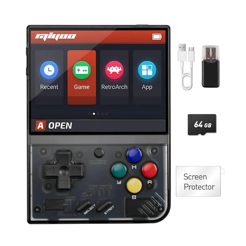 MIYOO-Mini-Plus-Portable-Handheld-Game-Console-V2-Mini-IPS-Screen-Retro ...