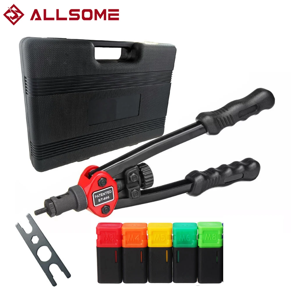 ALLSOME BT 605 Riveter Gun tool Hand Insert Rivet Nut Tool|Riveter Guns ...