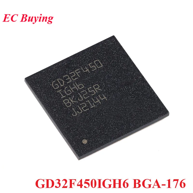 GD32F450IGH6-GD32F450-GD32-GD32F-450IGH6-BGA-176-ARM-Cortex-M4-32-bit-Microcontroller-MCU-IC ...