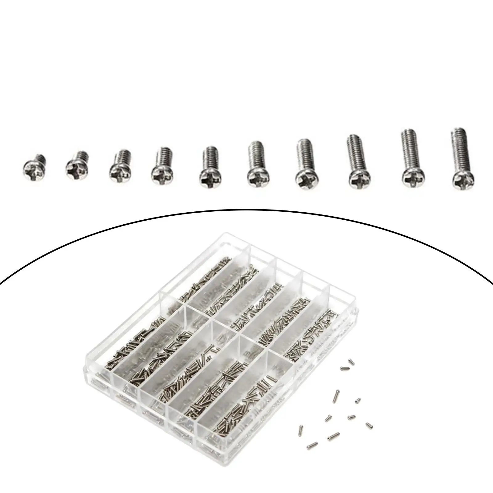 500-600PCS Watch Back Cover Screw Phillips Replacement Watch Repairing ...