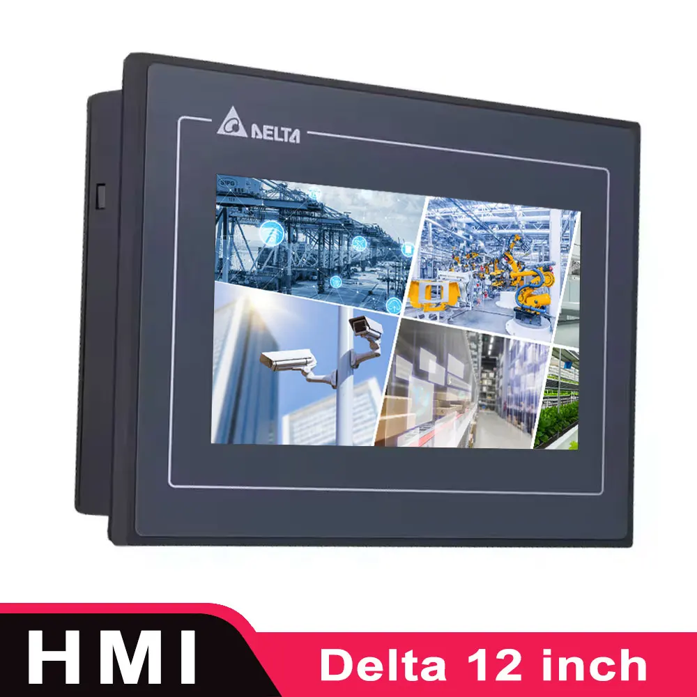 Delta HMI DOP112WX DOP112MX 12 Inch HMI with 2 Ethernet DOP-112WX DOP ...