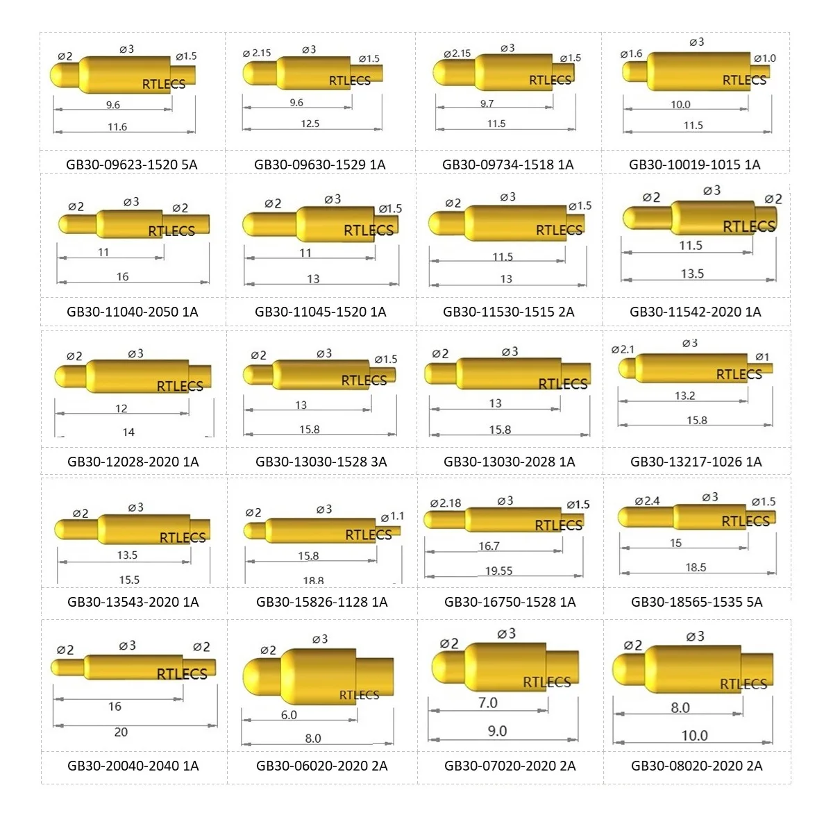 Pogo-conector-de-Pin-con-resorte-recto-2-piezas-di-metro-exterior-de-3 ...