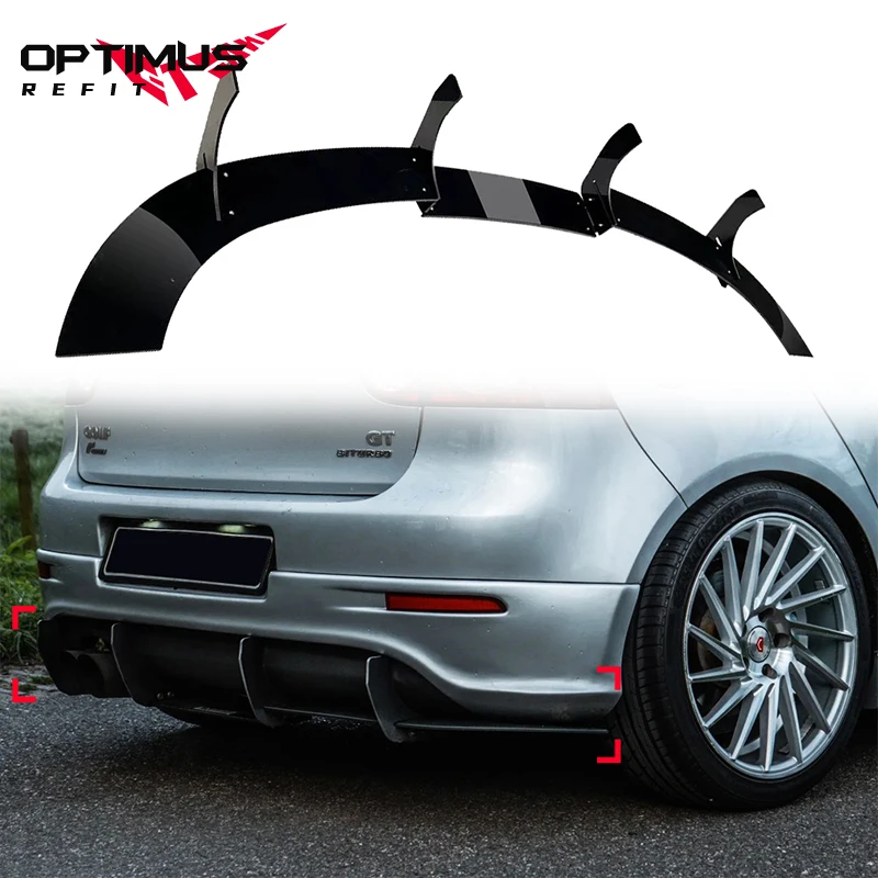For-VW-Golf-5-MK5GTI-R32-2006-2009-Car-Rear-Diffuser-Rear-Spoiler-Rear ...
