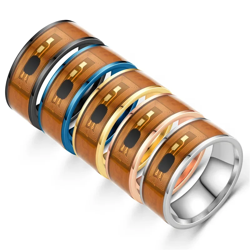2023-New-Fashion-NFC-Smart-Finger-Ring-Intelligent-Wearable-Connect ...