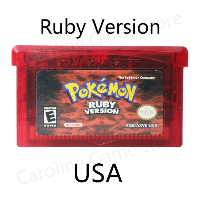 Pokemon Ruby Cartridge
