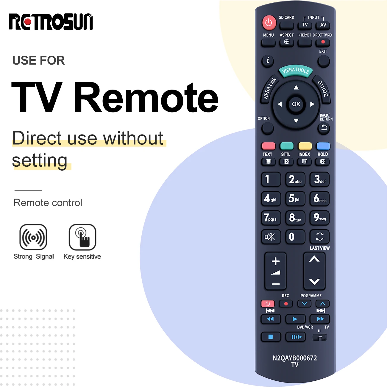 Panasonic Remote Input Button