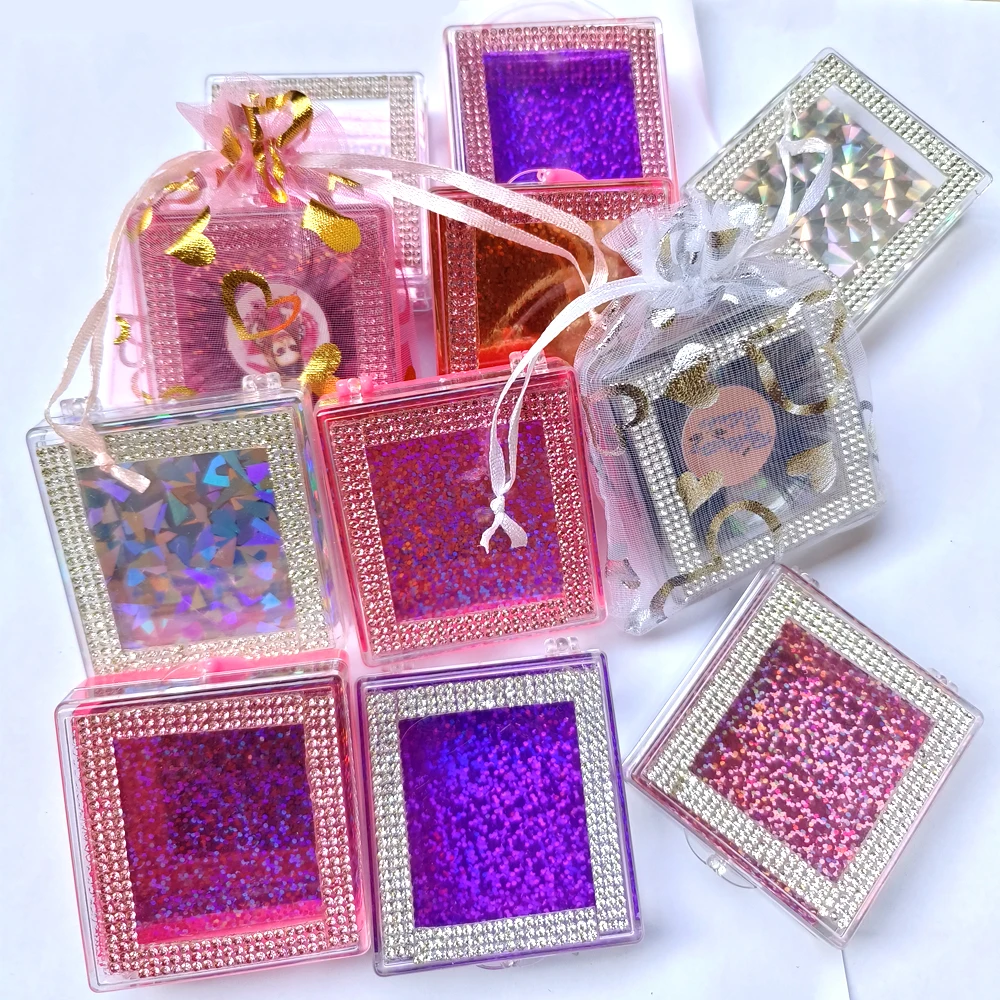 Glitter-Diamond-Eyelash-Packing-Box-False-Eyelashes-Box-Package-Makeup ...
