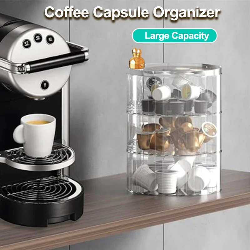 Multi-layer-Spinning-Coffee-Capsule-Holder-for-Nespresso ...