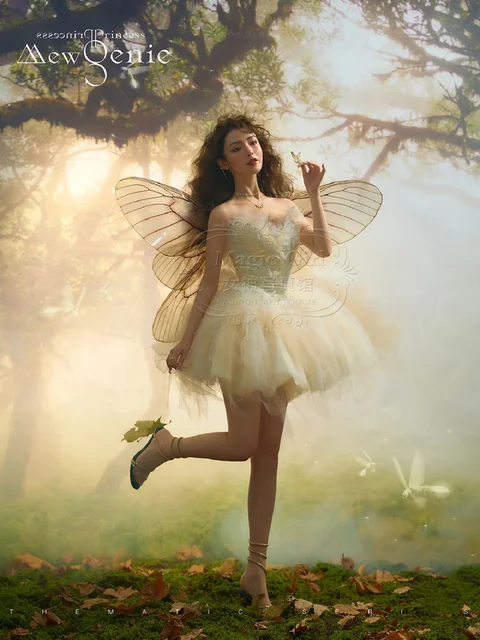 Bos Fee Kostuum Vrouwen Halloween Cosplay Kostuum Bos Fee Bloem Fee