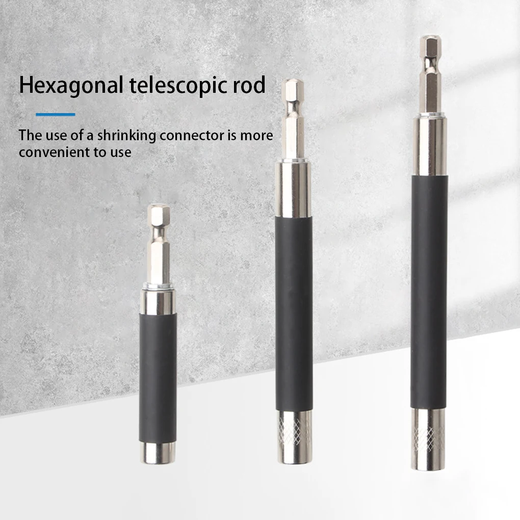 Hex Shank Screw Bit Drill Holder Compact Size Foldable No Burrs ...