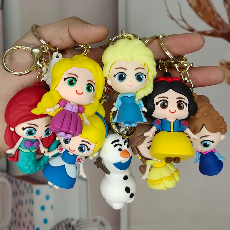 Chaveiro disney princesa neve país elsa pingente dos desenhos animados ...