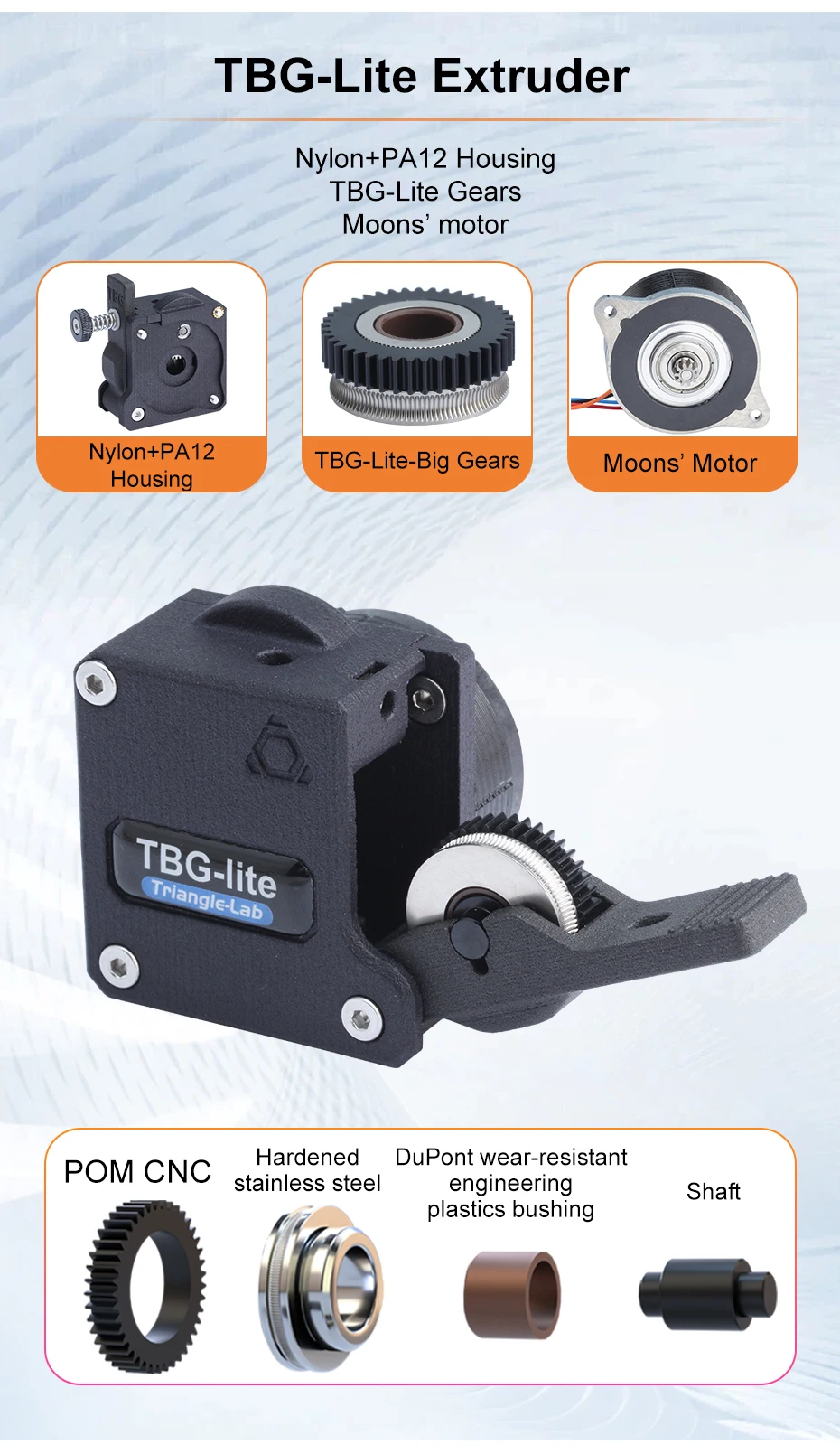 DDE V2 TBG-Lite Extruder