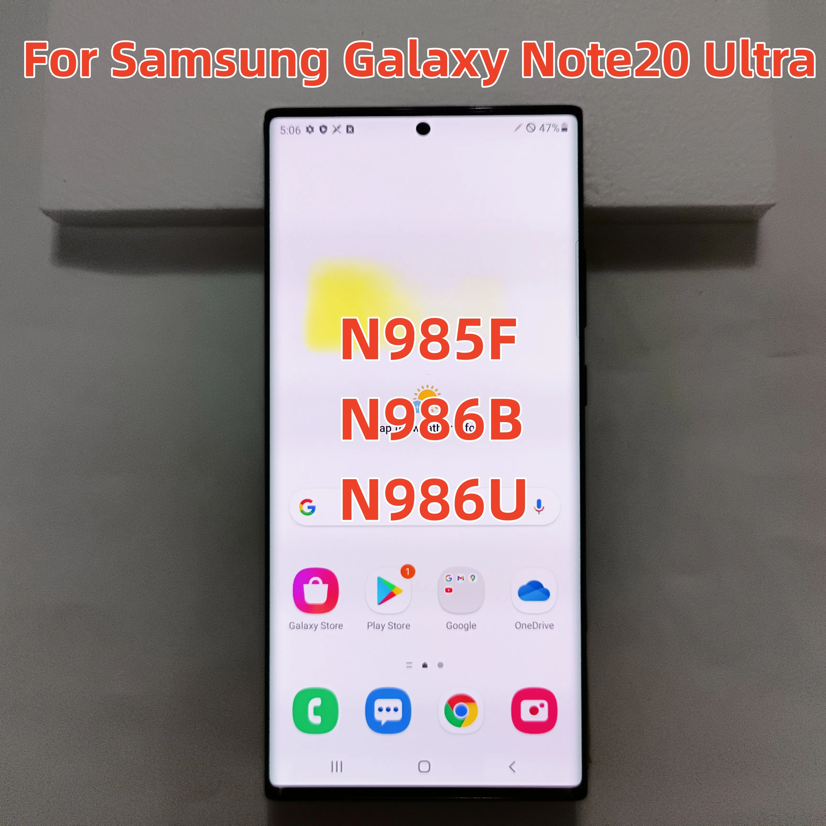 For-Samsung-Galaxy-Note20-Ultra-5G-Note20U-LCD-Display-N985F-n986b-Touch-Screen-Digitizer-defect ...