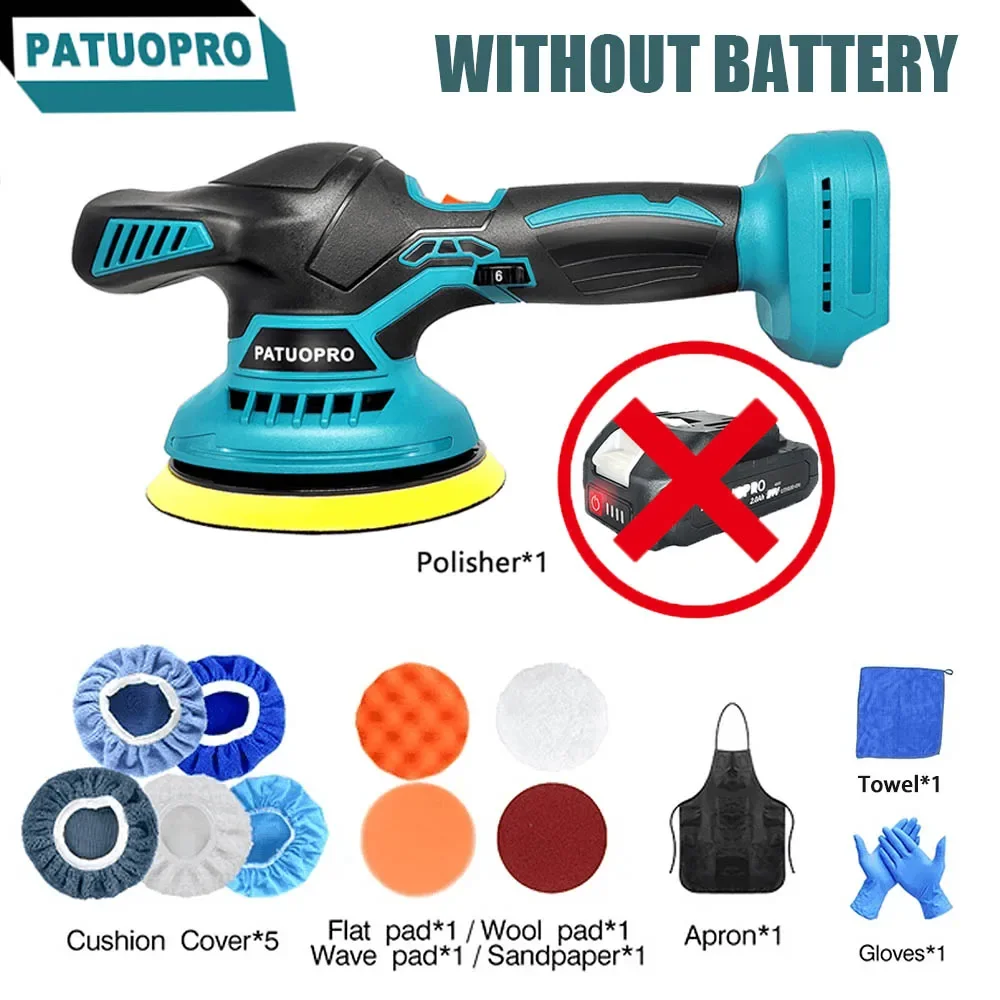 150mm-Cordless-Rechargeable-Buffer-Polisher-Portable-Polishing-Machine ...