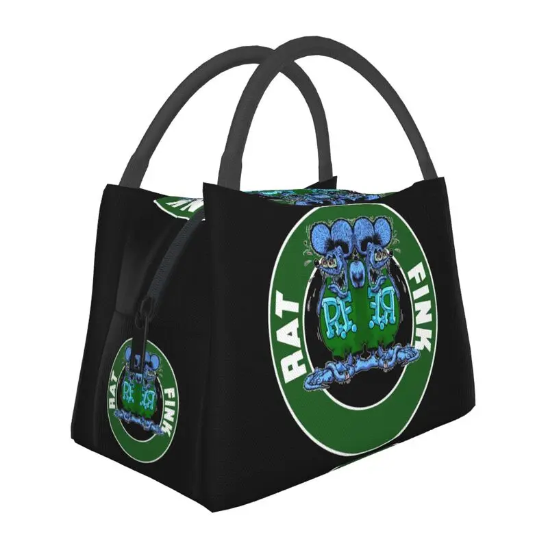 Rat Fink Portable Lunch Box for Women Multifunction Cartoon Monster ...