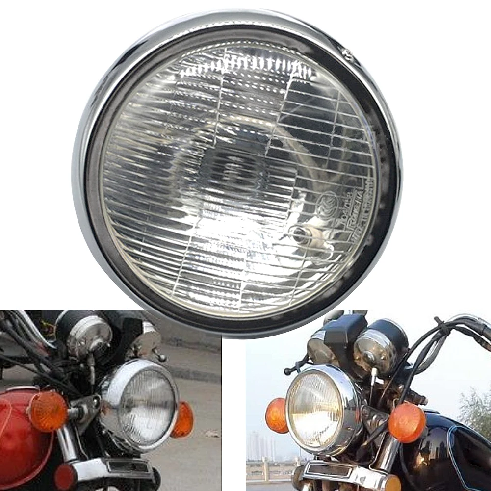 Motorcycle-Round-Front-Headlight-Head-Lamp-Assembly-For-SUZUKI-GN250-GN ...