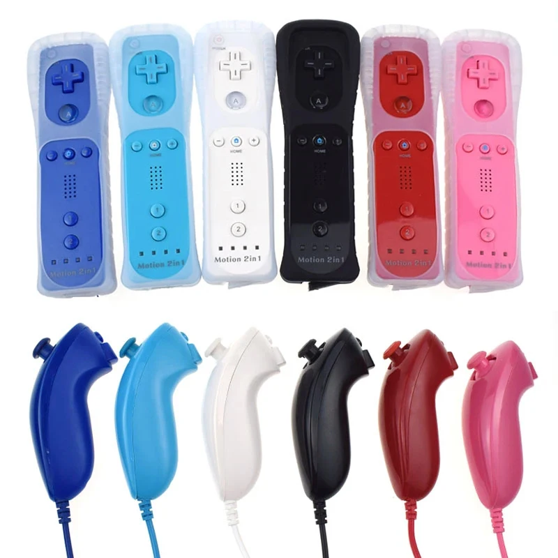 Mando-inal-mbrico-2-en-1-para-Nintendo-Wii-Wii-mando-a-distancia ...