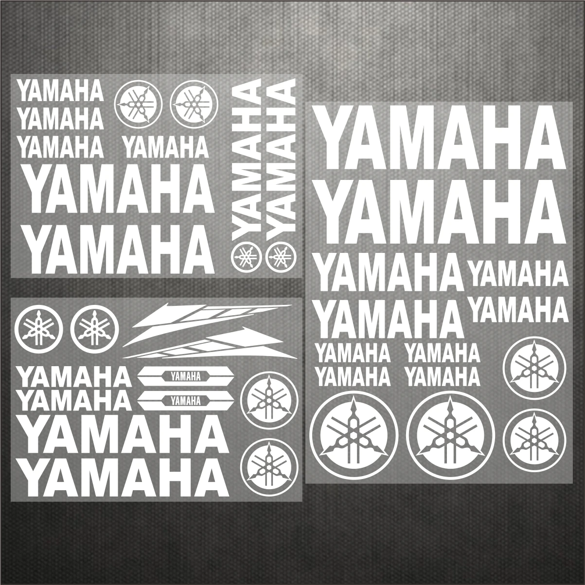 Vinyl Yamaha Stickers Logo Motorcycle Tank Helmet Decals Waterproof ...