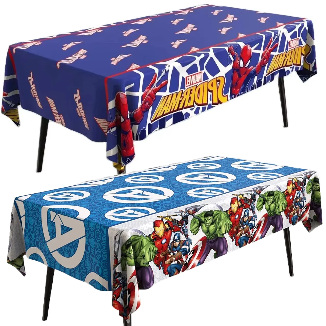 Marvel-Spiderman-Tablecloth-Birthday-Supplies-Avengers-Superhero-Theme ...