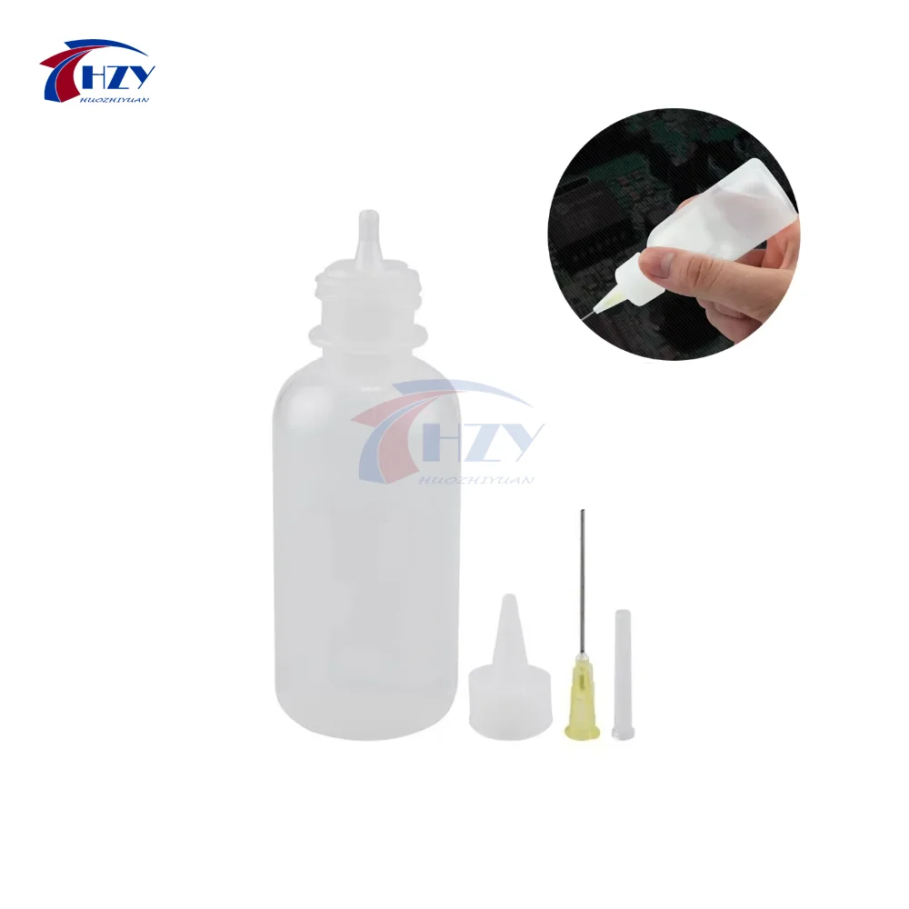 RELIFE RL-054 50ML Solvent Bottle Needle Tip Soldering Cleaning Liquid ...