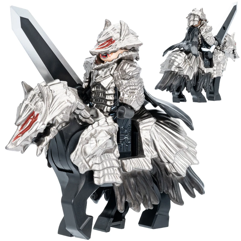 Berserk Building Blocks Guts Mini Action Figure Toys - AliExpress 26