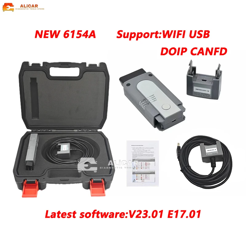 NEW 6154A Tools Support DOIP CAN FD Latest software V23.01 Engineer 17. ...
