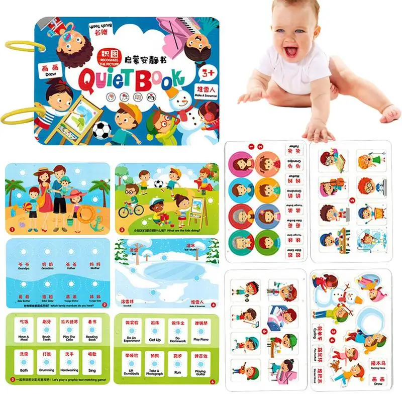 Montessori-Busy-Book-Educational-Toddler-Sensory-Toy-To-Develop ...