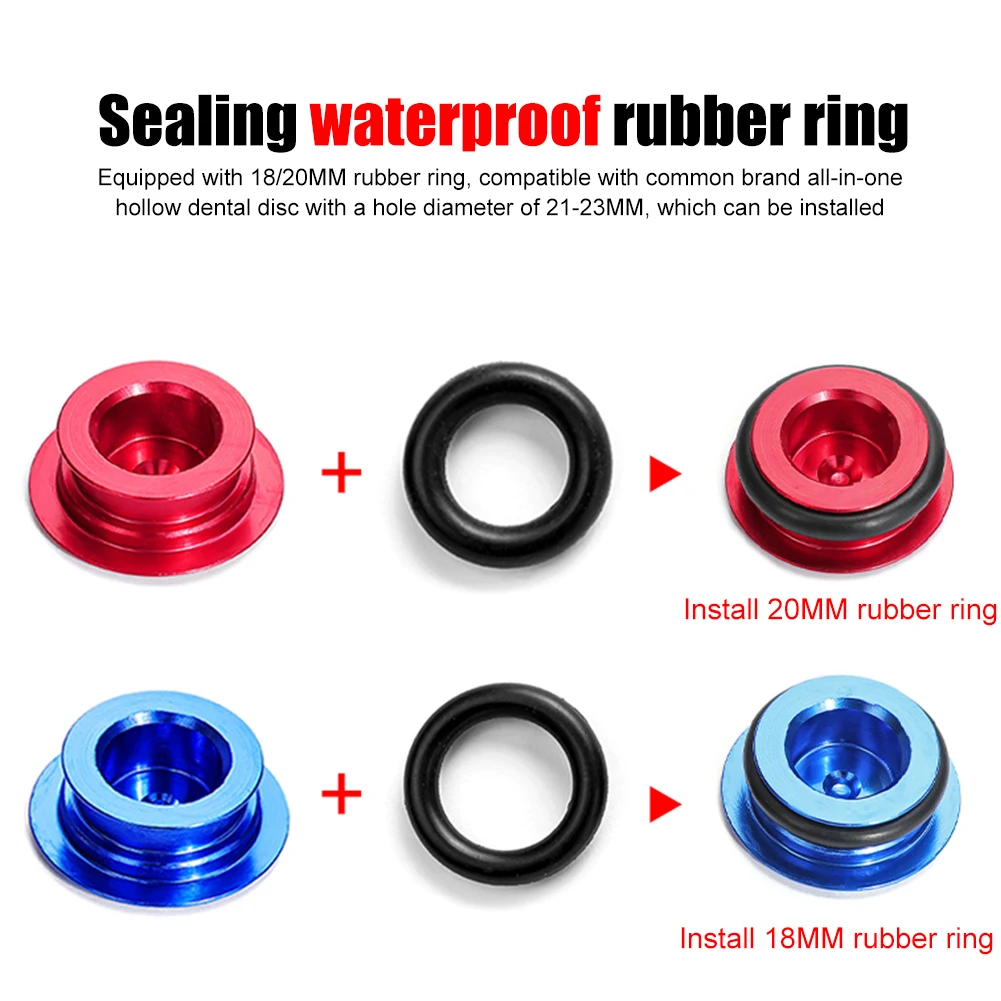 ENLEE 자전거 MTB 크랭크 세트, 크랭크 커버, 방진 알루미늄 합금 크랭크 볼트 캡, 고무 링 포함, 사이클링 액세서리 ...