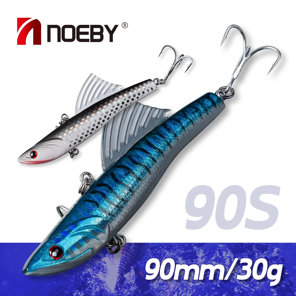 NOEBY-VIB-Fishing-Lures-90mm-30g-Sinking-Vibration-Wobbler-Artificial-Hard-Baits-for-Pike-Bass ...