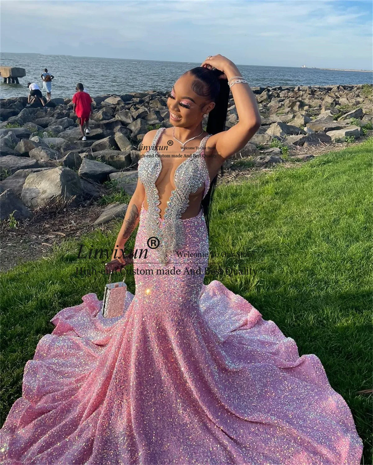 Prom Dresses 2022 Pink And Black