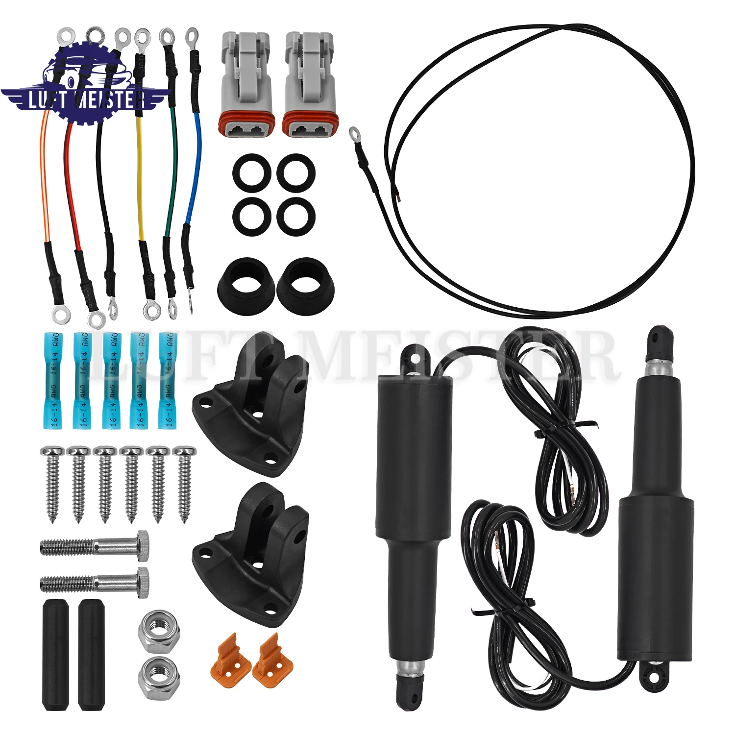 Actuador de kit de actualización eléctrica de barco para lengüetas de ...