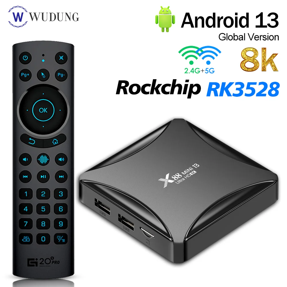X88mini13-Smart-Tv-Box-Android-13-0-Rockchip-Rk3528-Quad-Core-2Gb-16Gb ...