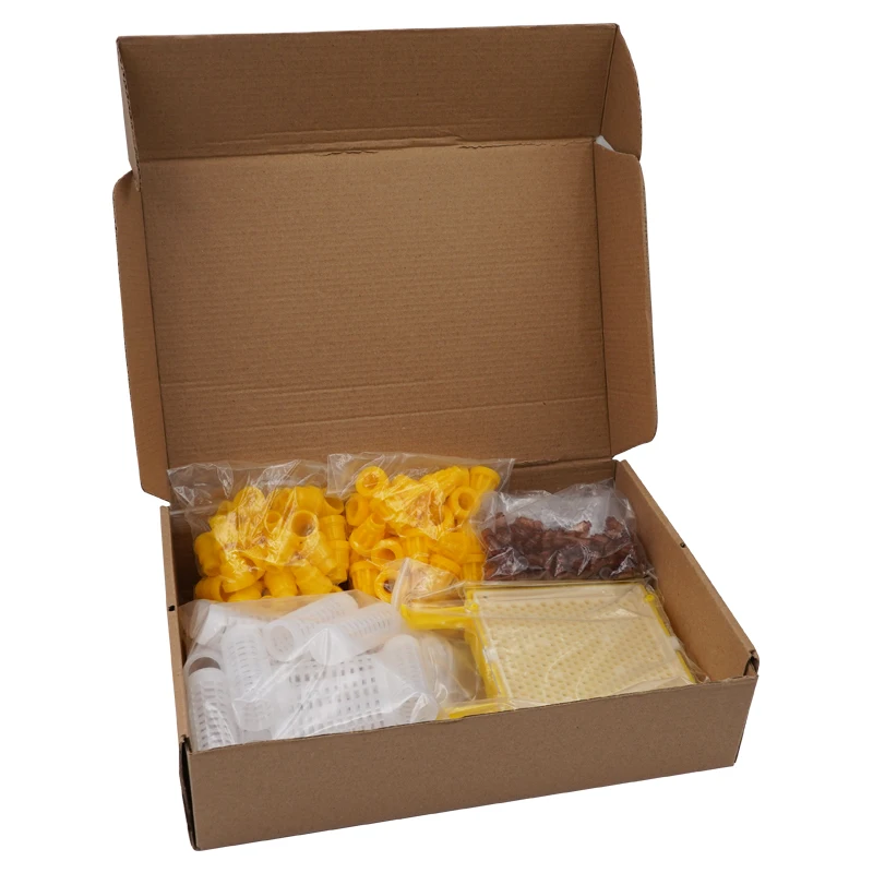 Beekeeping Bees Rearing System Plastic Cup Cell Protection Cover Cage ...