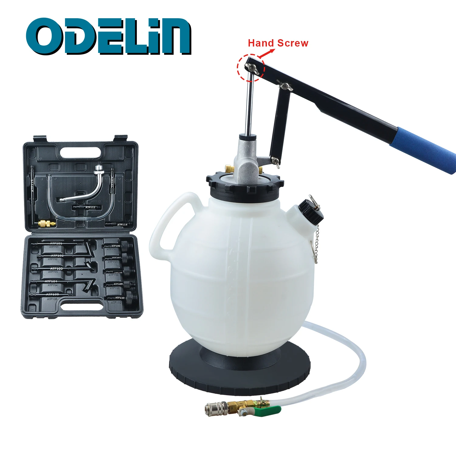 7.5L Hand Pump Transmission Fluid Filler Oil Filling Device Machine ...